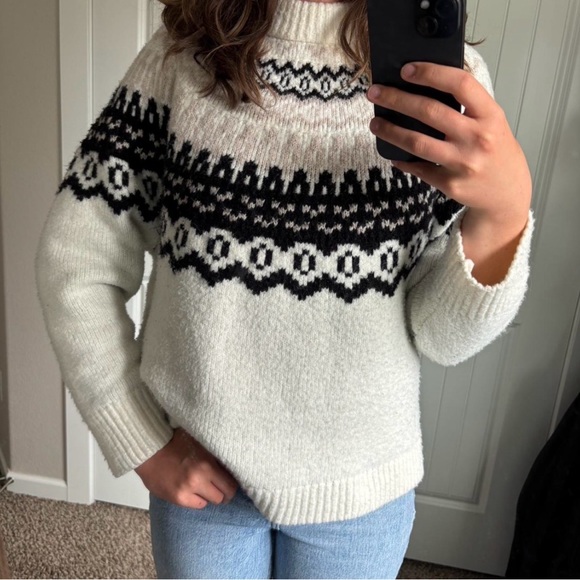 Universal Thread | Sweaters | Universal Thread Black And White Knit ...